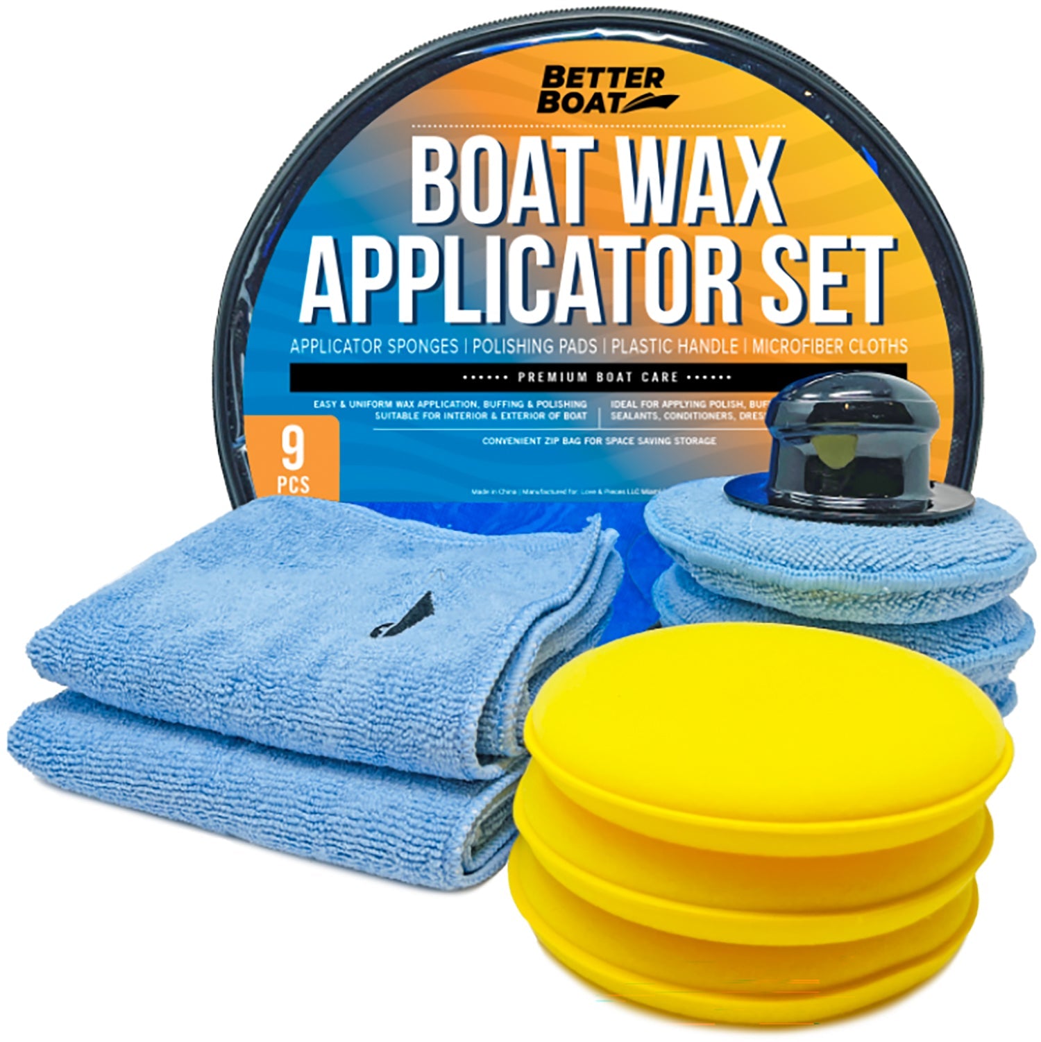 Microfiber Wax Applicator Set – Cajun Mapping