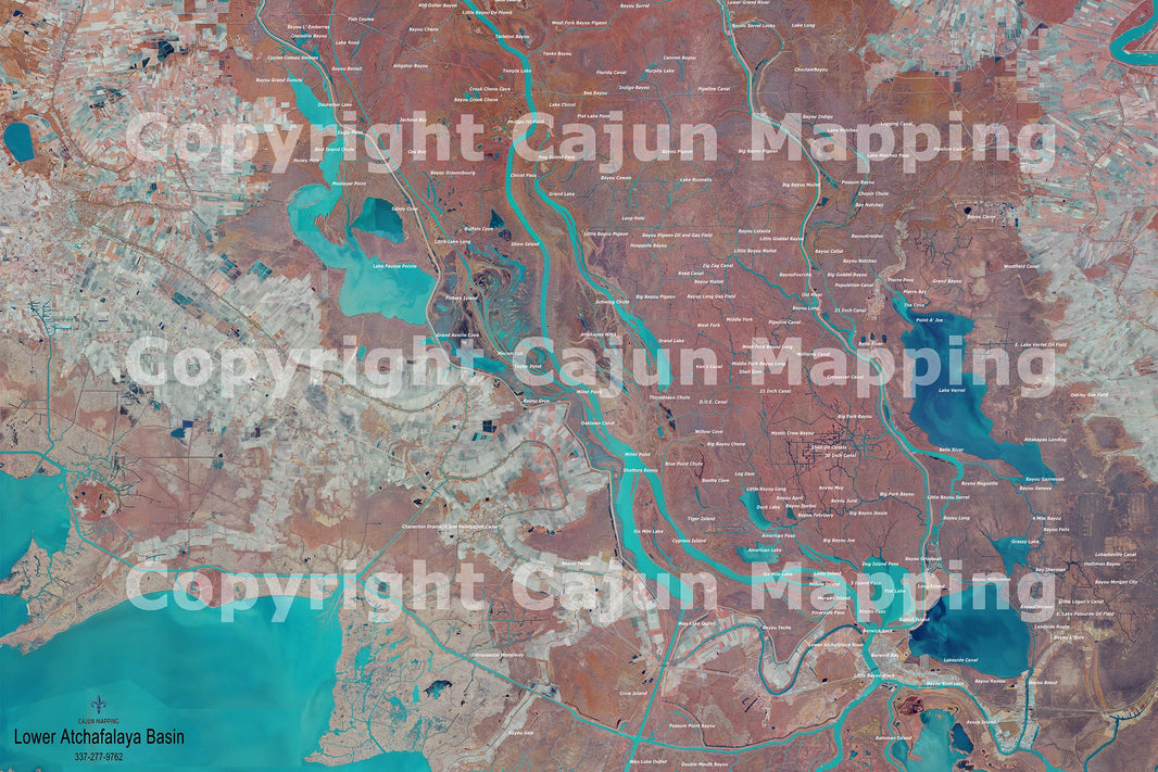 Print Maps – Cajun Mapping