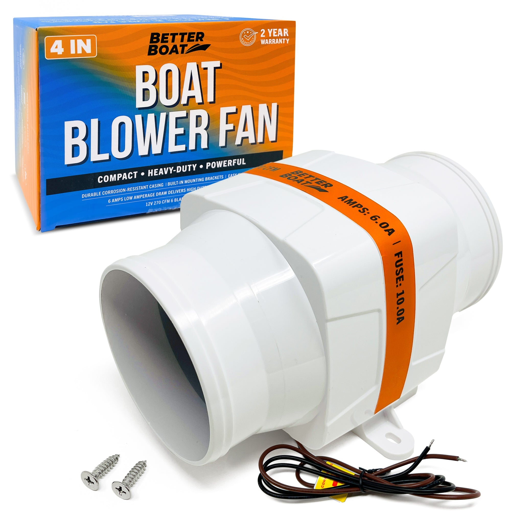 Boat Blower Fan Inline 12v – Cajun Mapping