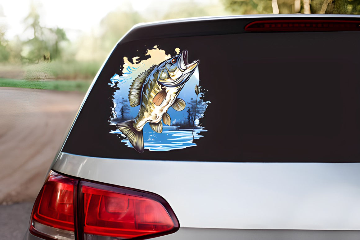 Crappie Bones Decal – Cajun Mapping