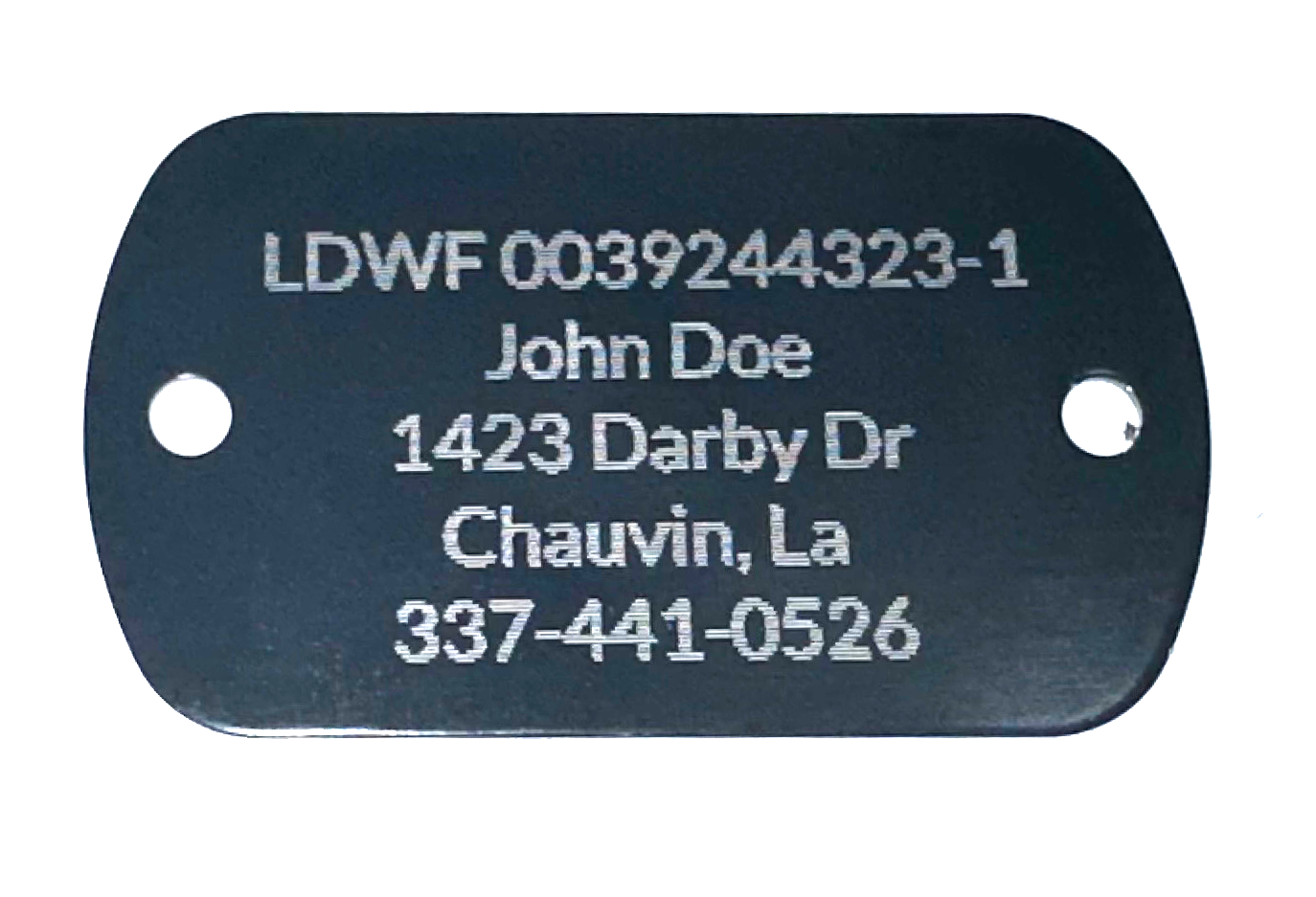 Crab Trap/ Fishing Equipment Identification Tags – Cajun Mapping