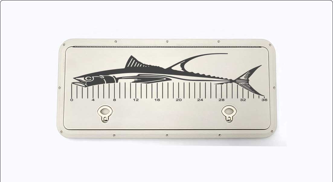 Yellowfin Tuna Custom Fish Ruler for Boat, Kayak, Ice Chest and More ...