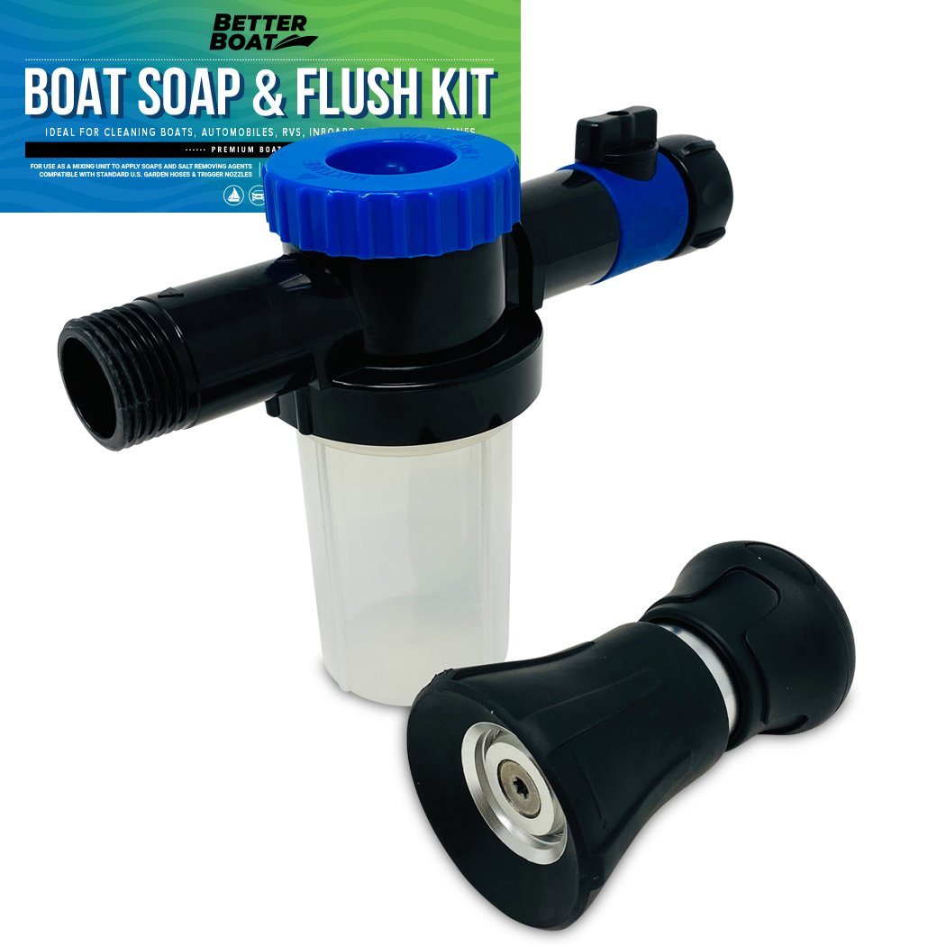 Boat Soap Wash Sprayer and Boat Engine Flush Kit – Cajun Mapping