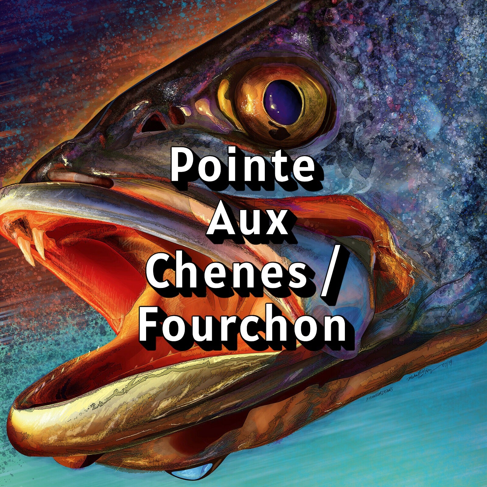 Pointe Aux Chenes - Fourchon Hot Spots Fishing Map – Cajun Mapping